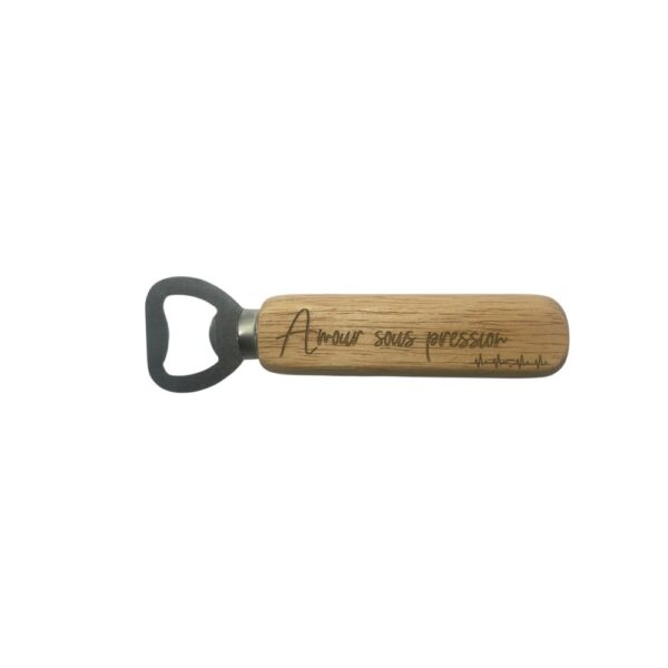 Ouvre-bouteille personnalisé en bois - Fée des cadeaux Ouvre-bouteille personnalisé en bois - Fée des cadeaux