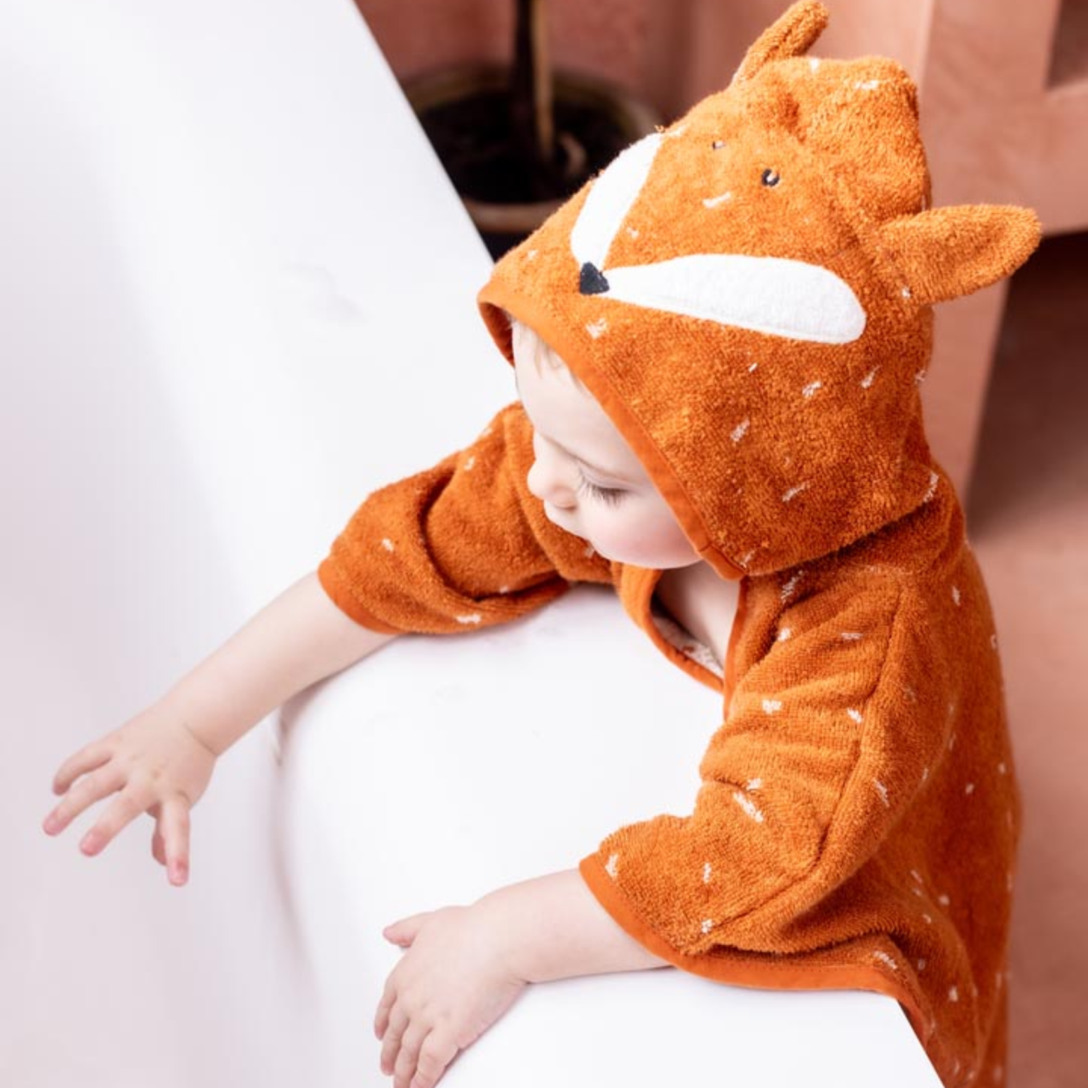 Cape de bain personnalisée Mr Fox– Trixie - Fée des cadeaux